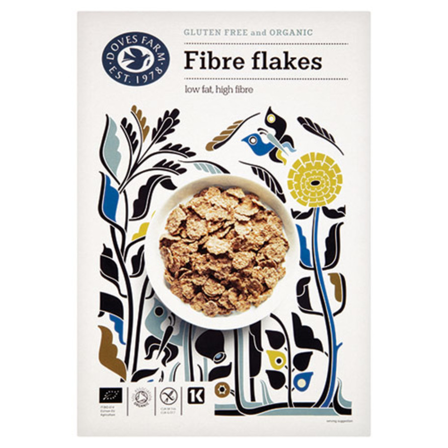 Køb Fibre flakes glutenfri Ø 375 g fra Doves Farm - Matas
