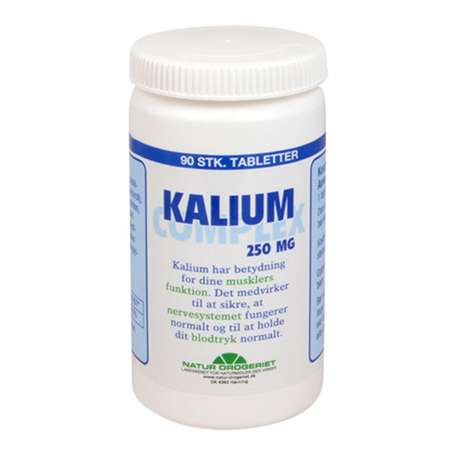 Køb Kalium 250 mg 90 tabl. fra Natur Drogeriet - Matas