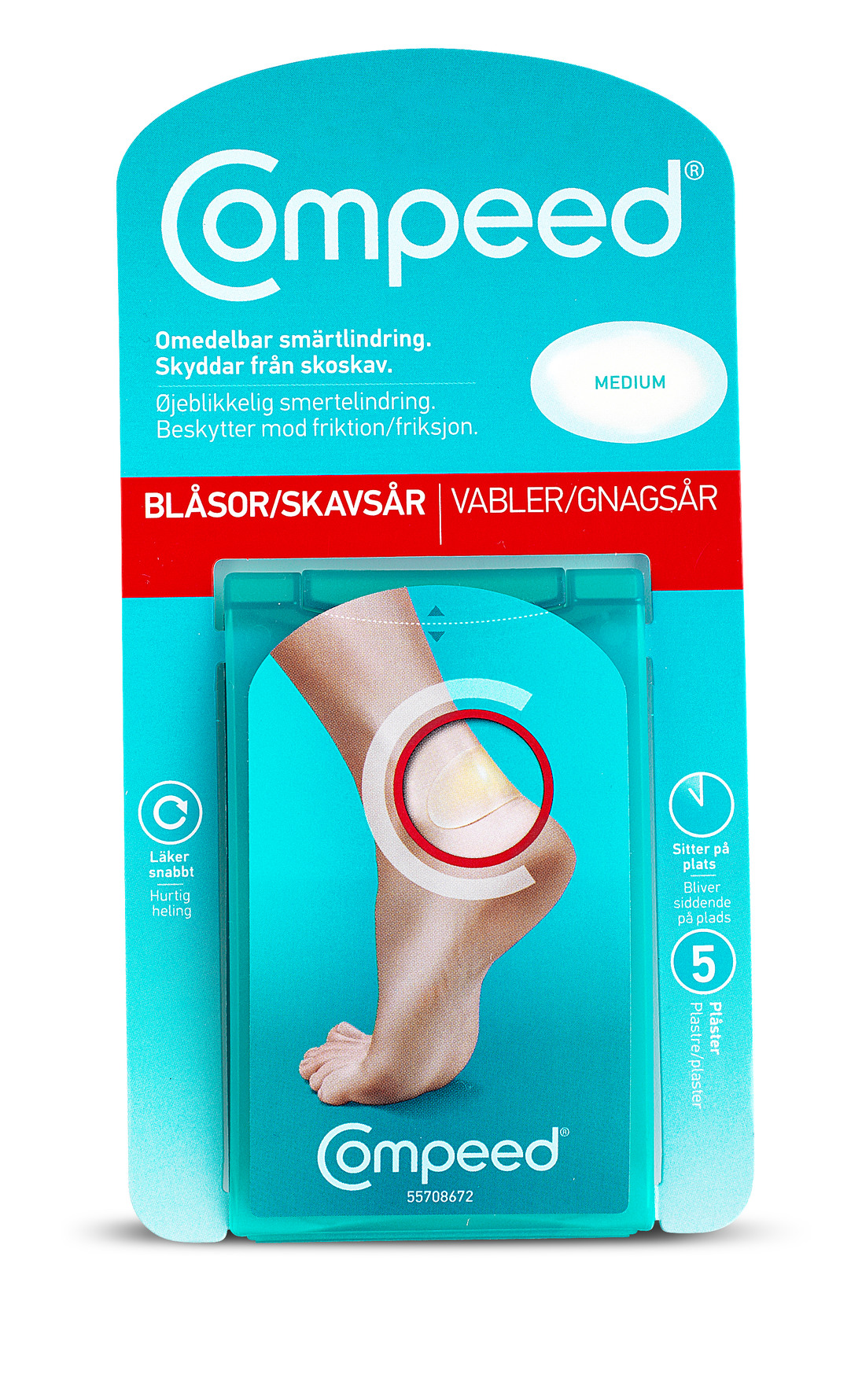Køb Compeed Vabelplaster medium 5 stk. - Matas