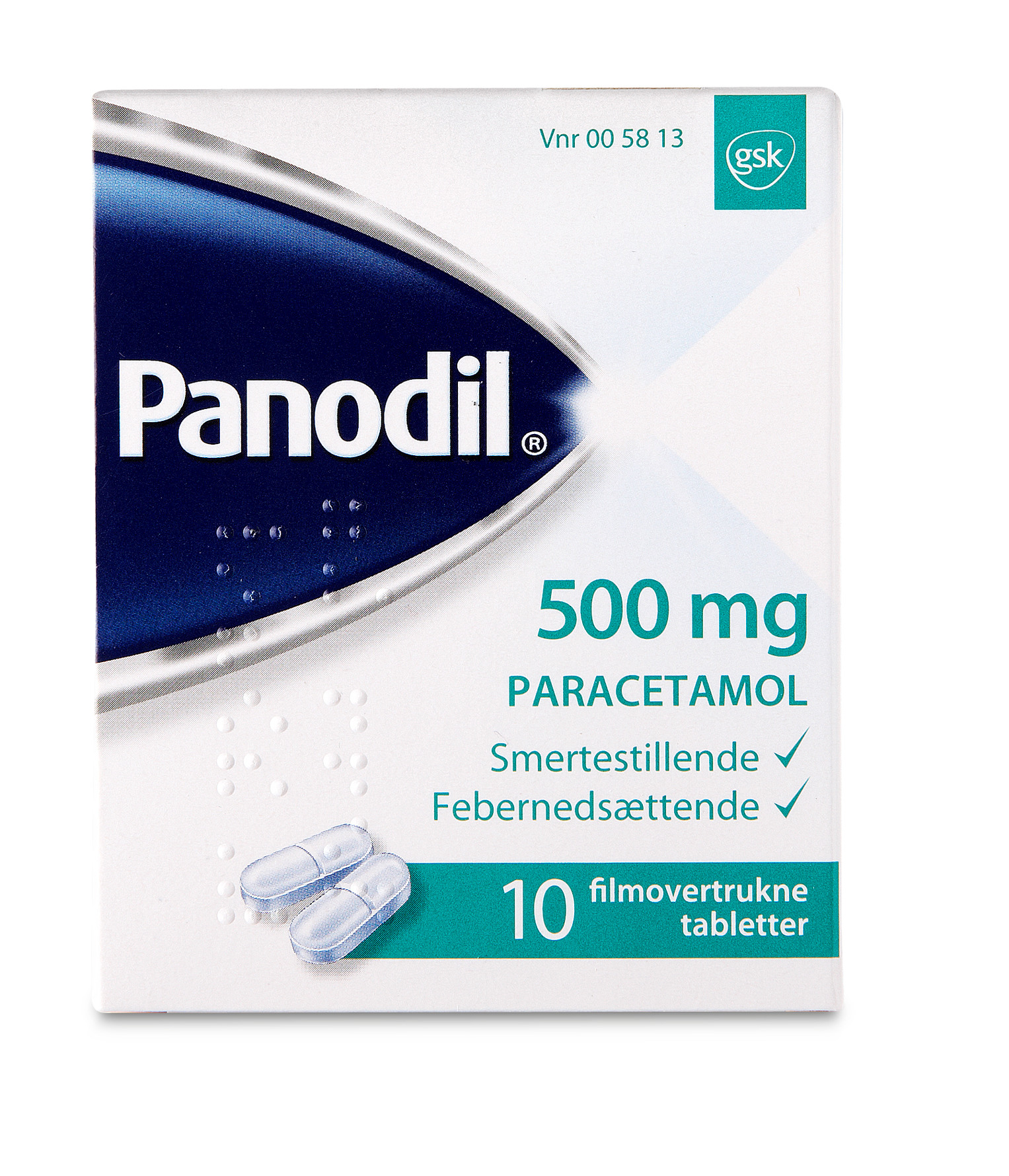 Panodil 500 mg 10 tabl.