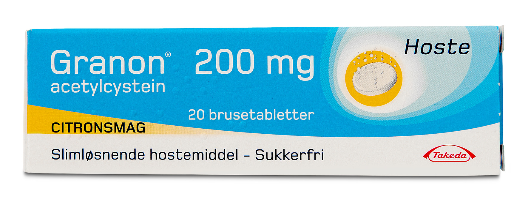 Køb Granon 200 mg 20 brusetabletter - Matas