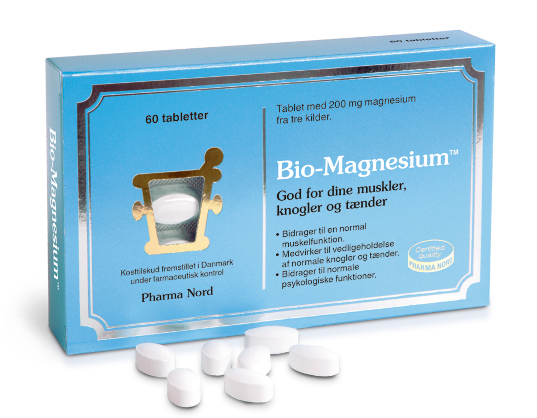 Køb Pharma Nord Bio-Magnesium 200 mg 60 tabl - Matas