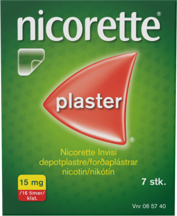 Køb Nicorette® Invisible Plaster 15 mg 7 stk - Matas