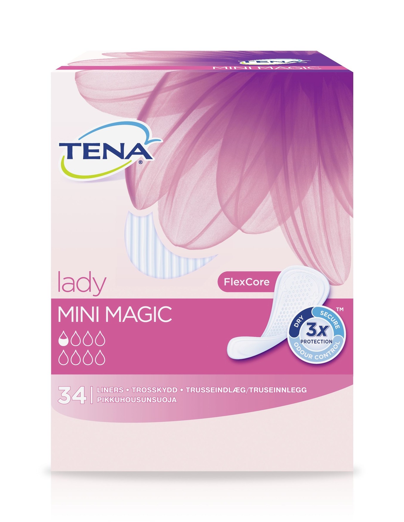 TENA Lady Mini Magic 34 stk.