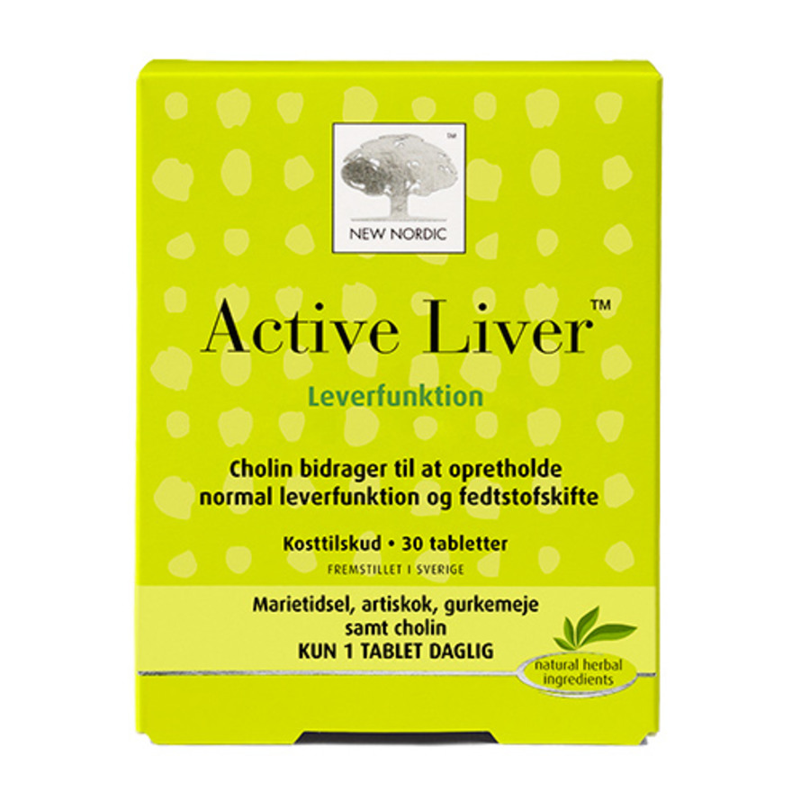 Køb Active Liver 30 tabl. fra New Nordic - Matas