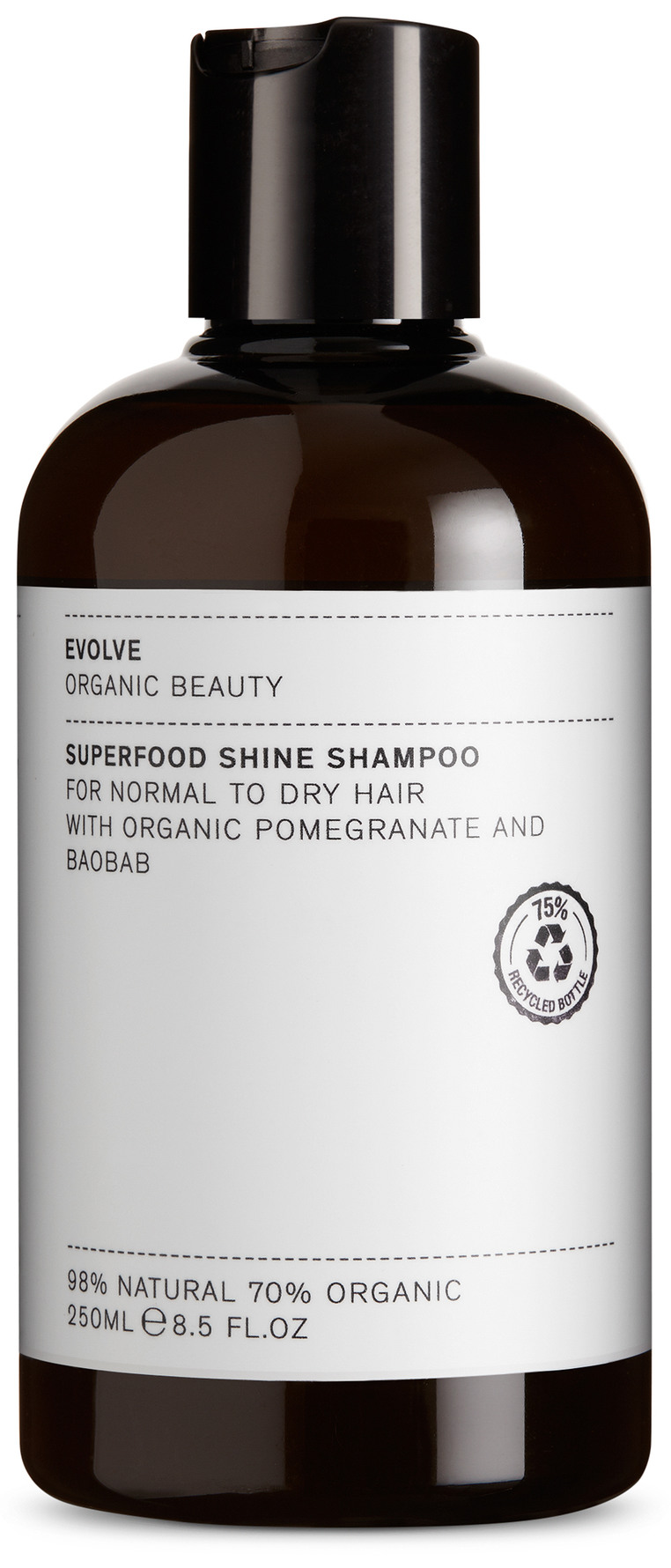 Køb Evolve Superfood Shine Shampoo 250 ml - Matas