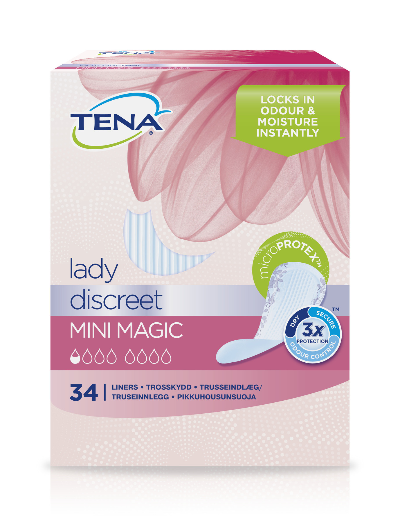 TENA Lady Mini Magic 34 stk.