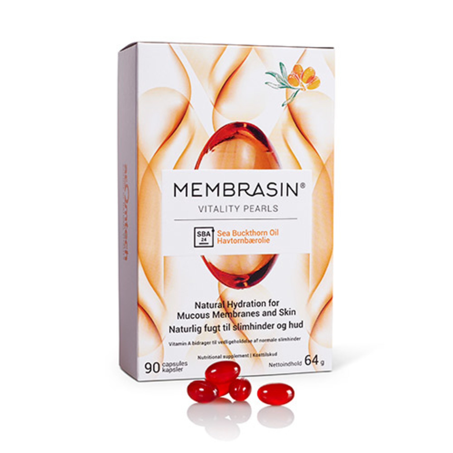 Køb Membrasin Vitality Pearls 90 kaps. - Matas