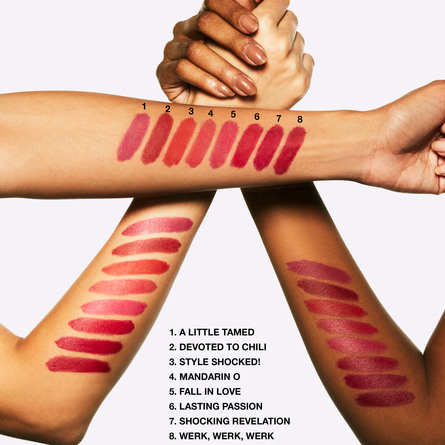 MAC Powder Kiss Lipstick Lasting Passion