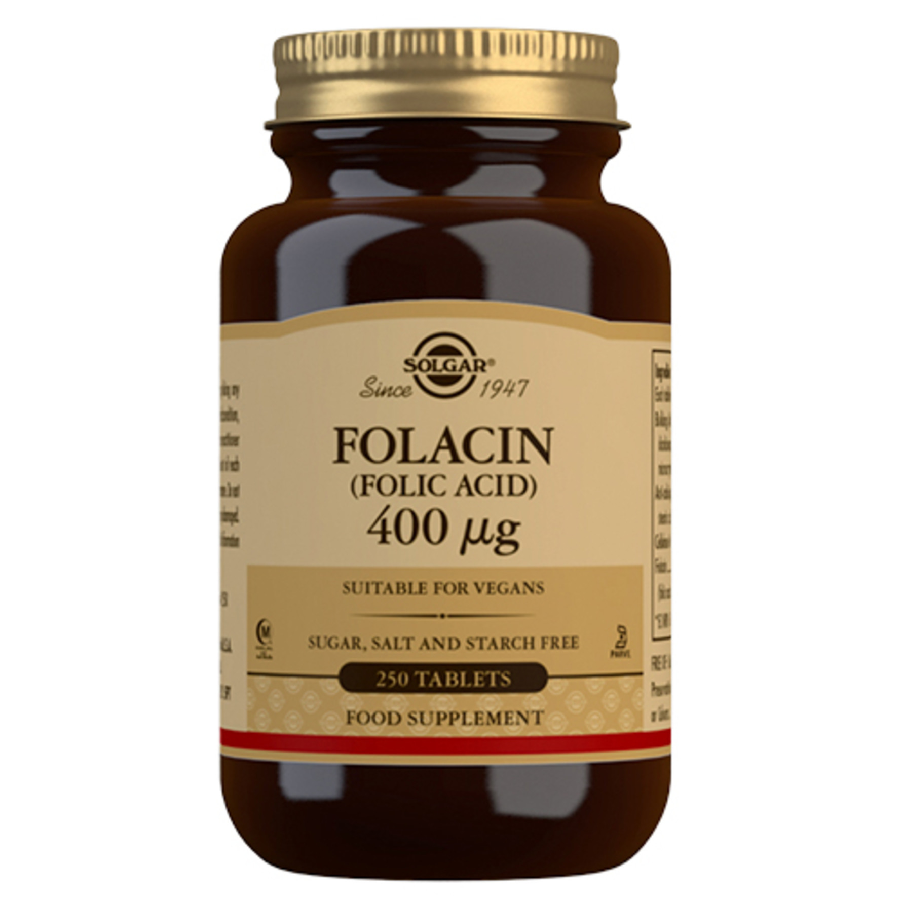 Køb Folsyre 400 mcg (Folacin) 250 tab - Matas