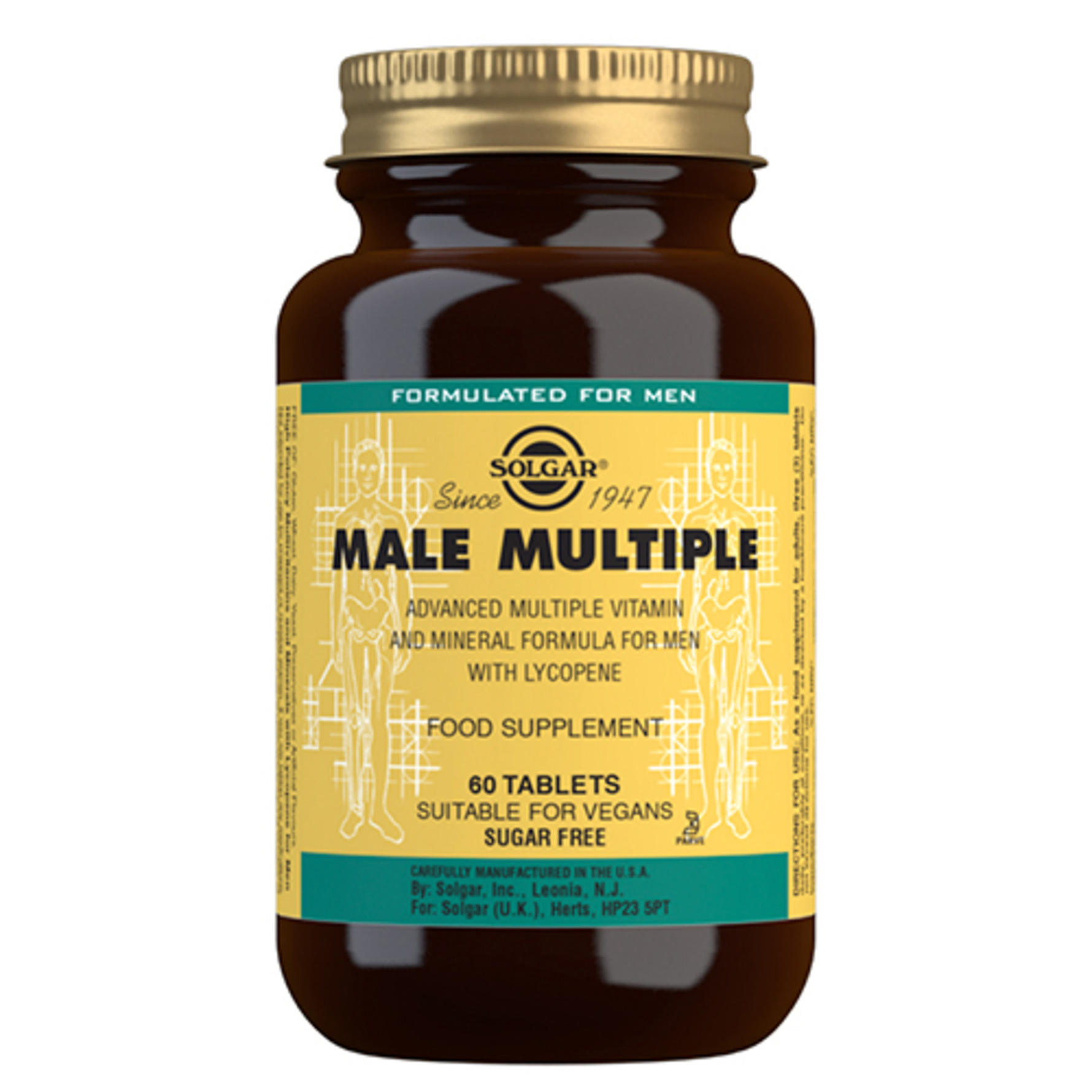 Køb Male Multiple multivitamin til mænd 60 tab - Matas