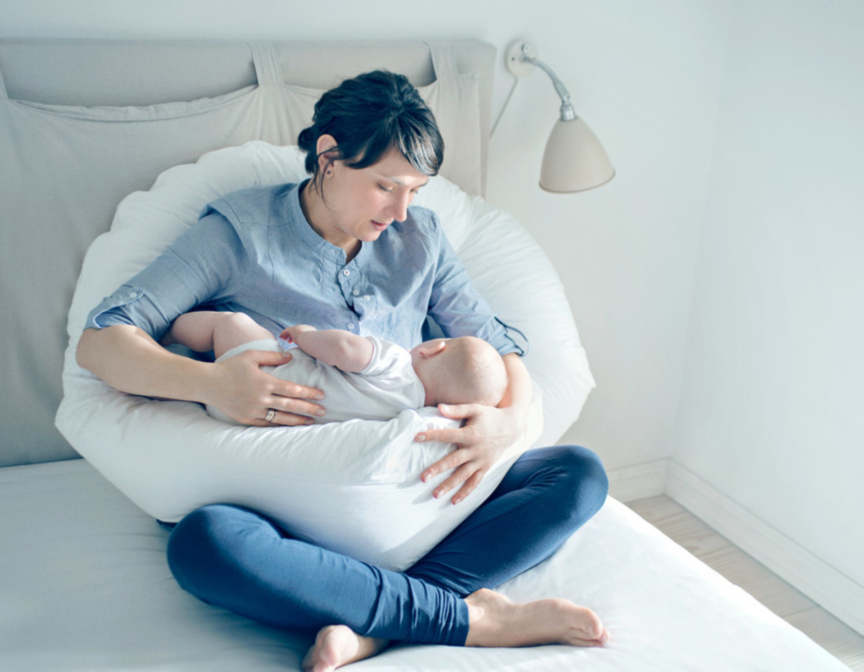 Køb Fossflakes Comfort-U Pude inkl. Jersey Cover - Matas