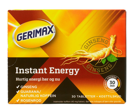 Køb Gerimax® Instant Energy 30 tabl. - Matas