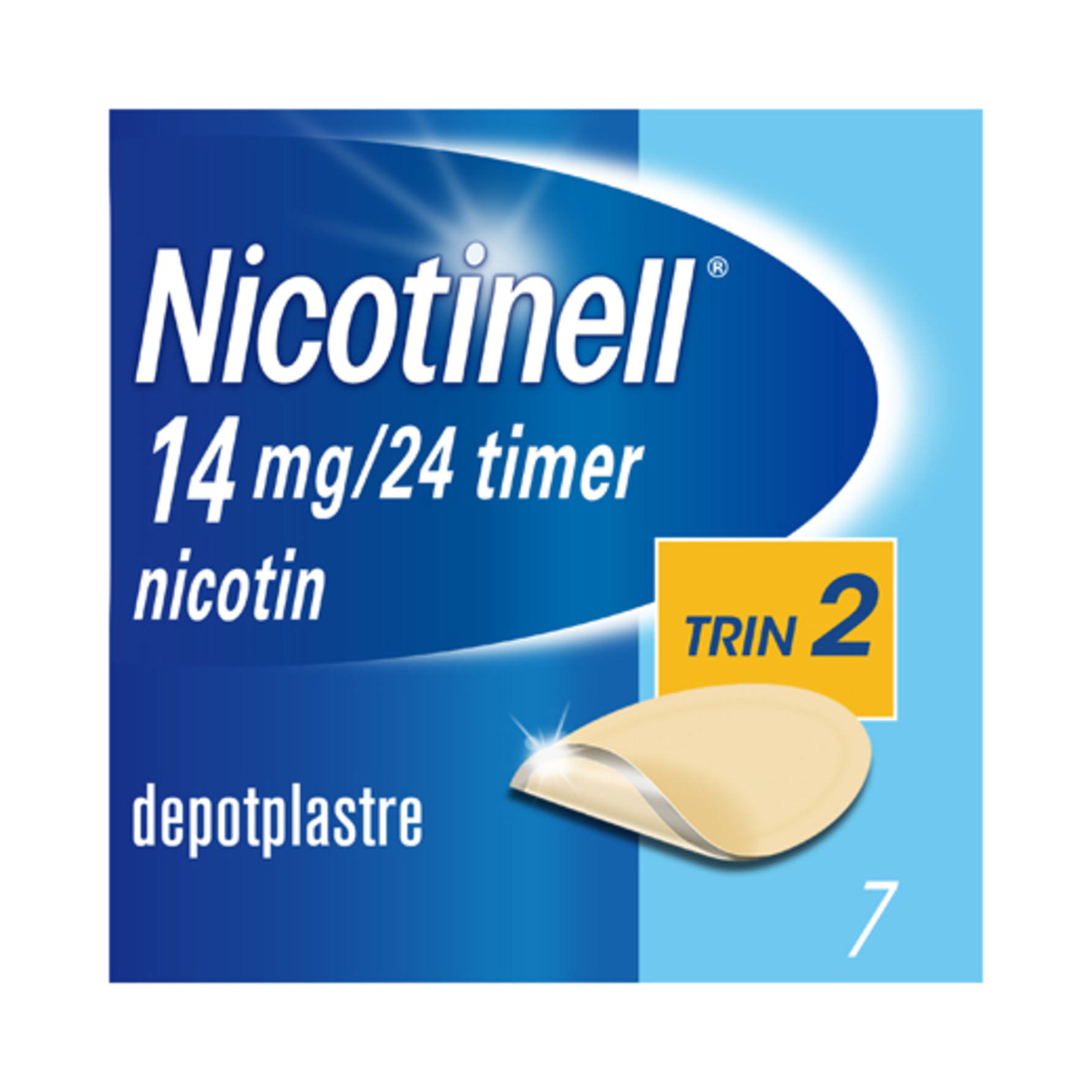 Køb Nicotinell Plaster 14 mg 7 stk. - Matas