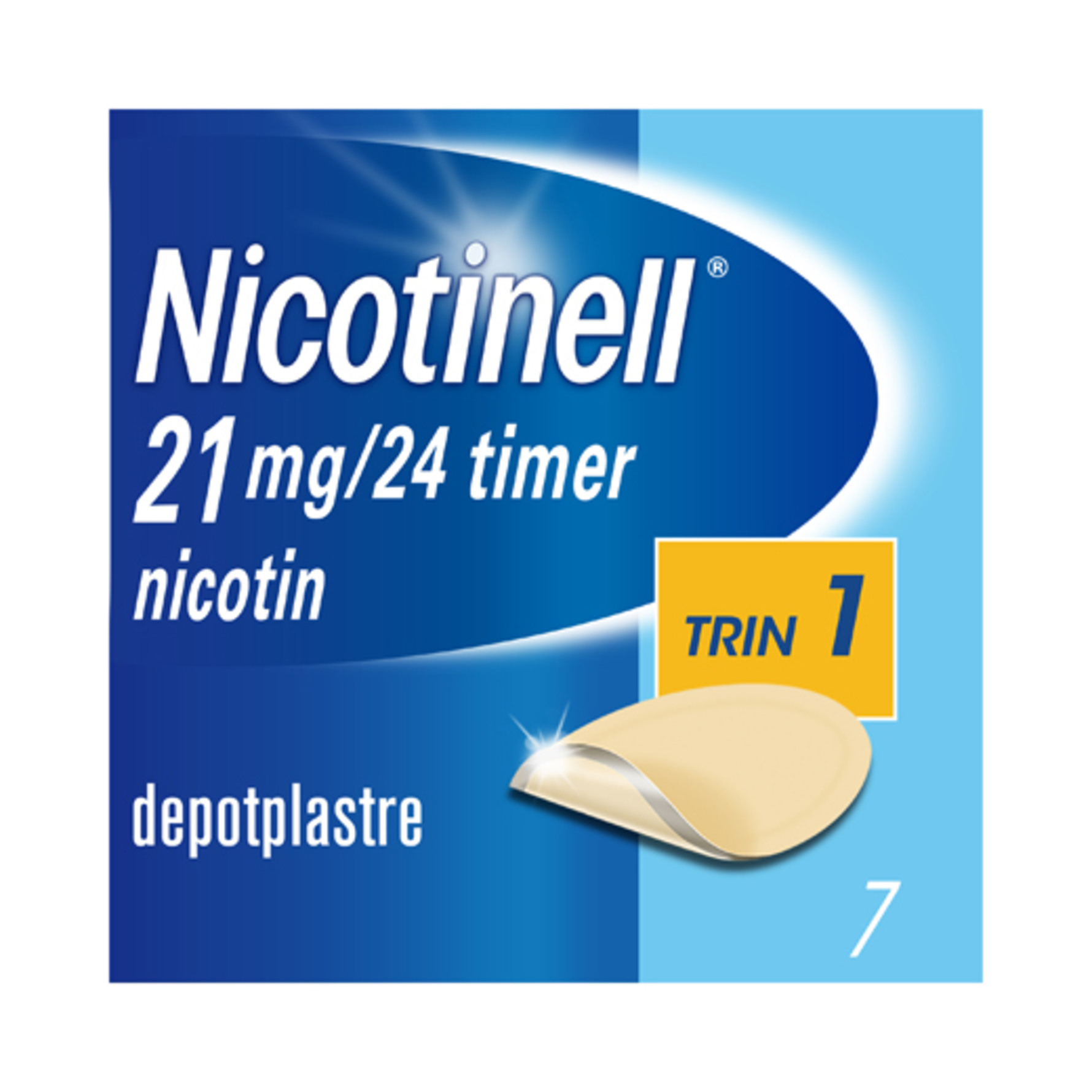 Køb Nicotinell Plaster 21 mg 7 stk. - Matas
