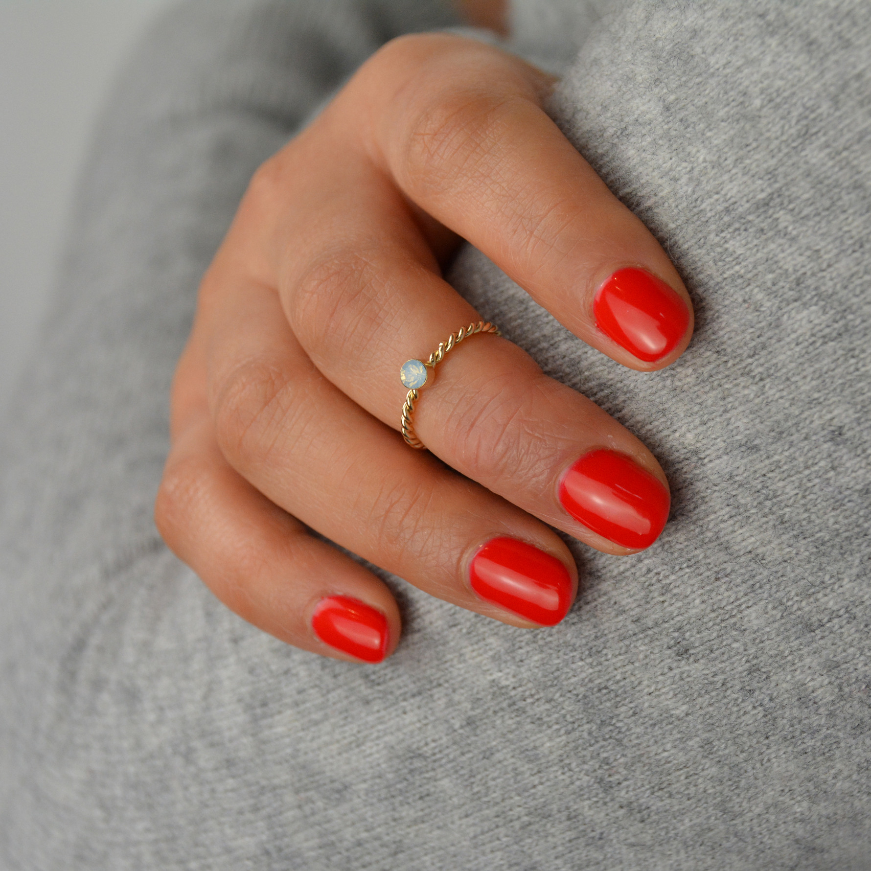 Køb Le Mini Macaron Single Gel Polish Cherry Red - Matas
