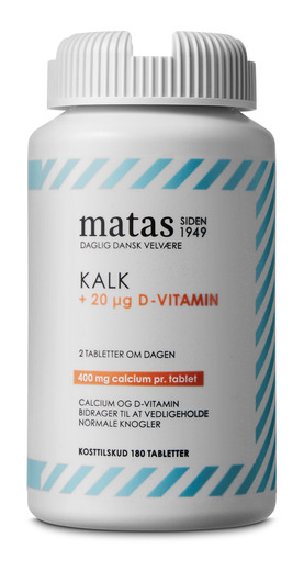 Køb Matas Striber Magnesium 200 mg 300 tabl - Matas