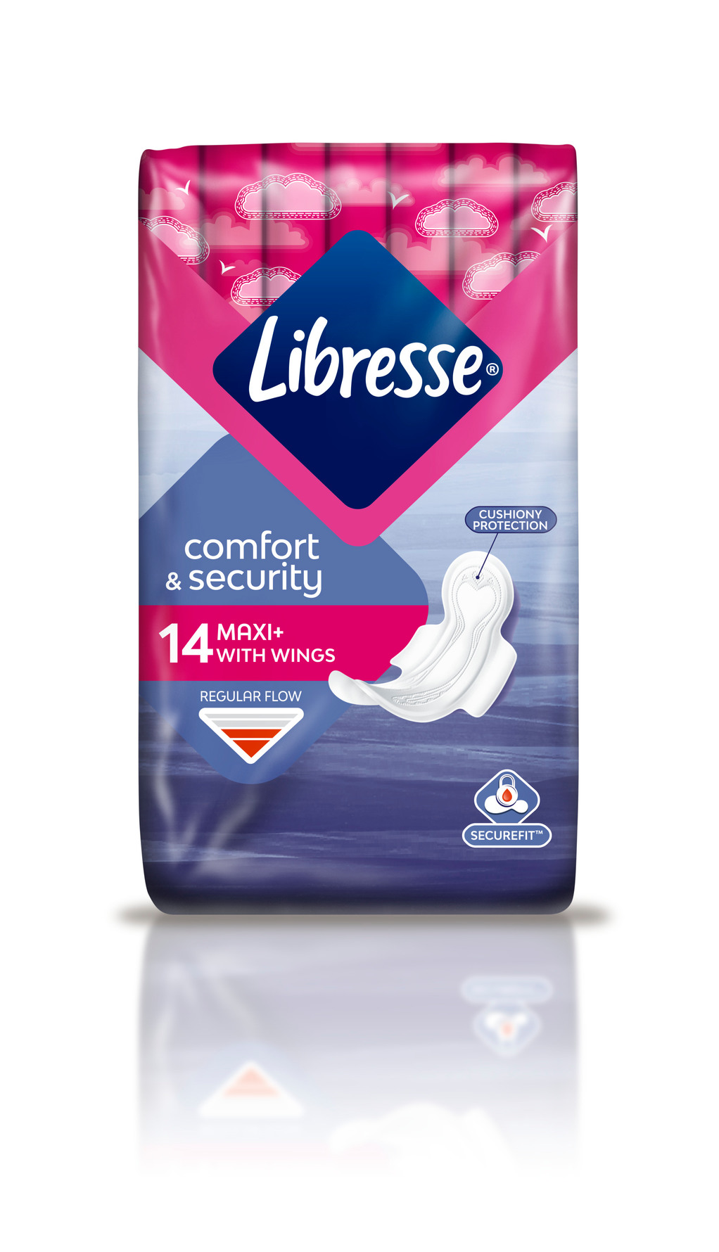 Køb Libresse Maxi Bind Normal med vinger 14 stk. - Matas