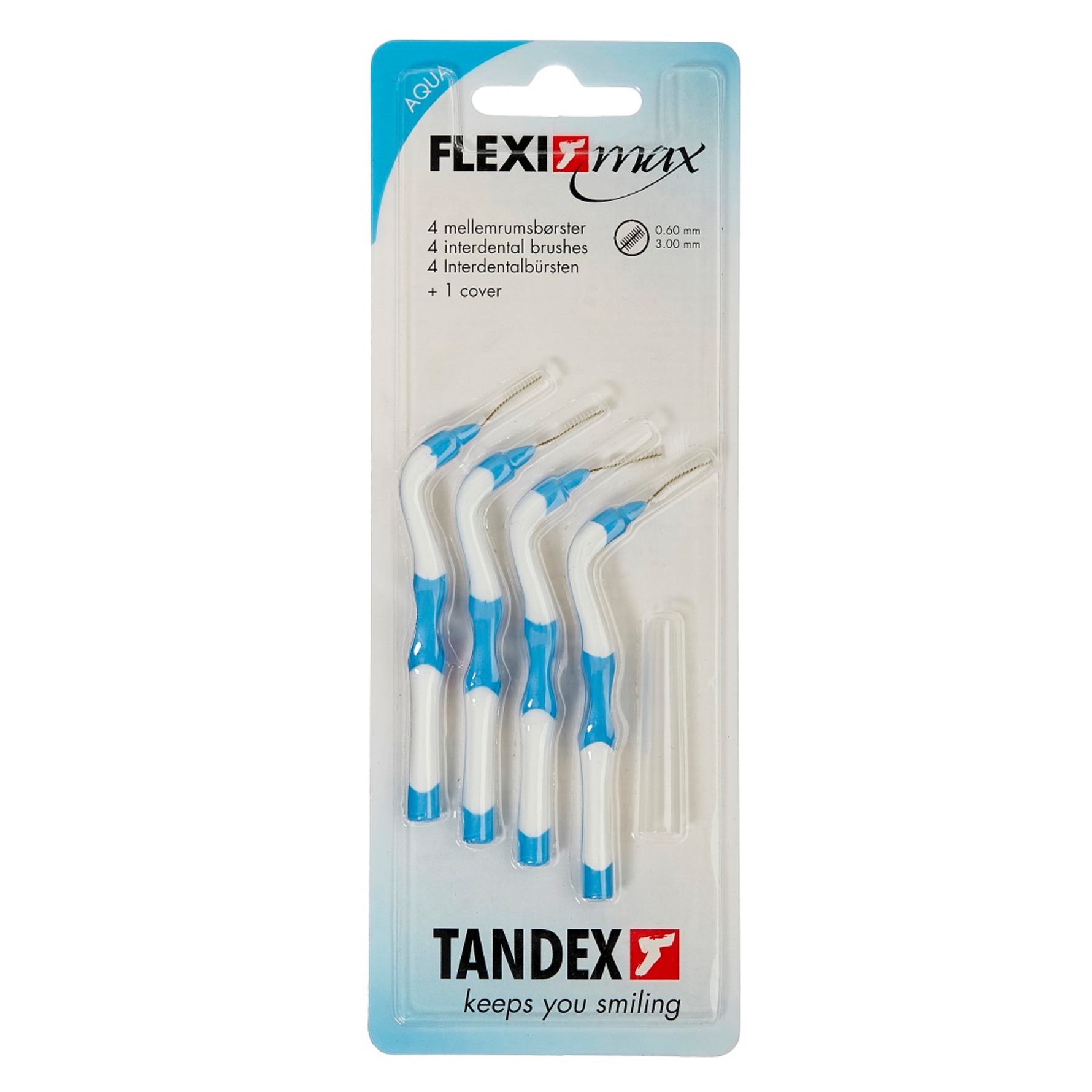 Køb Tandex Flexi Max Mellemrumsbørste Aqua - Matas