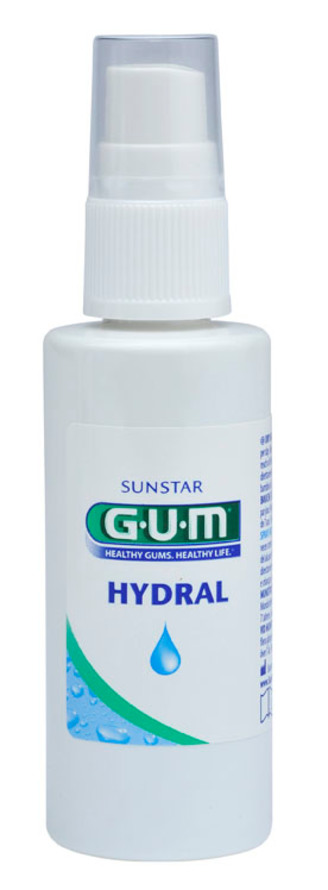 Køb GUM Hydral Spray 50 ml - Fugtgivende spray til lindring ved ...