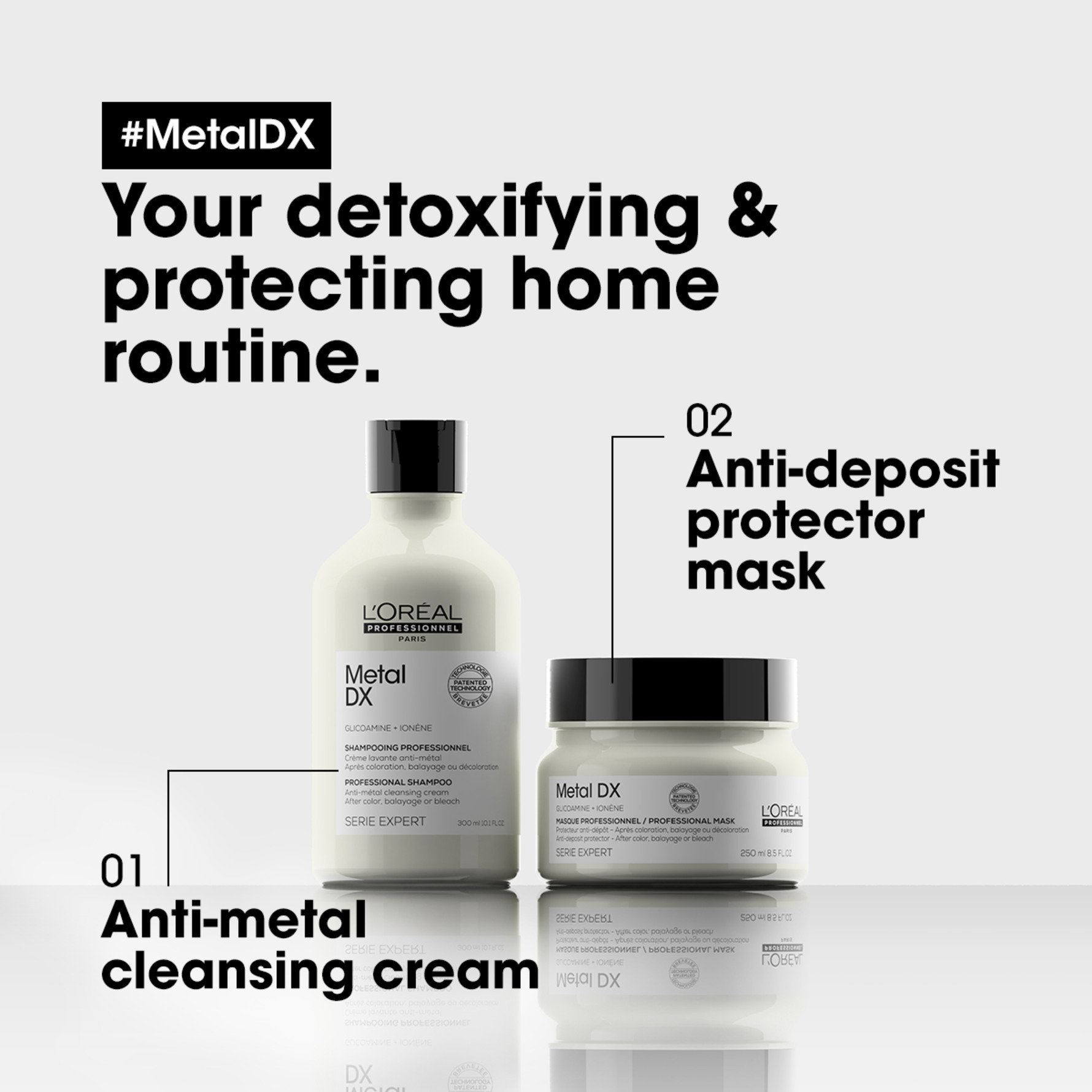 L'Oréal Professionnel Serie Expert METAL DX MASK 250ml 250 ML