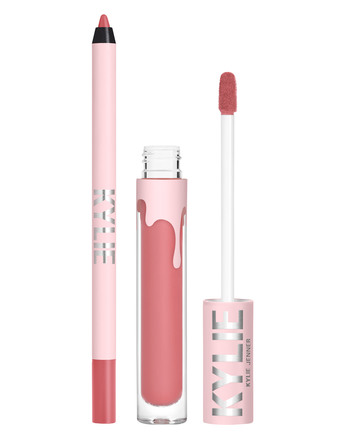 Køb Kylie Matte Liquid Lipstick+Lip Liner 302 Snow Way Bae - Matas
