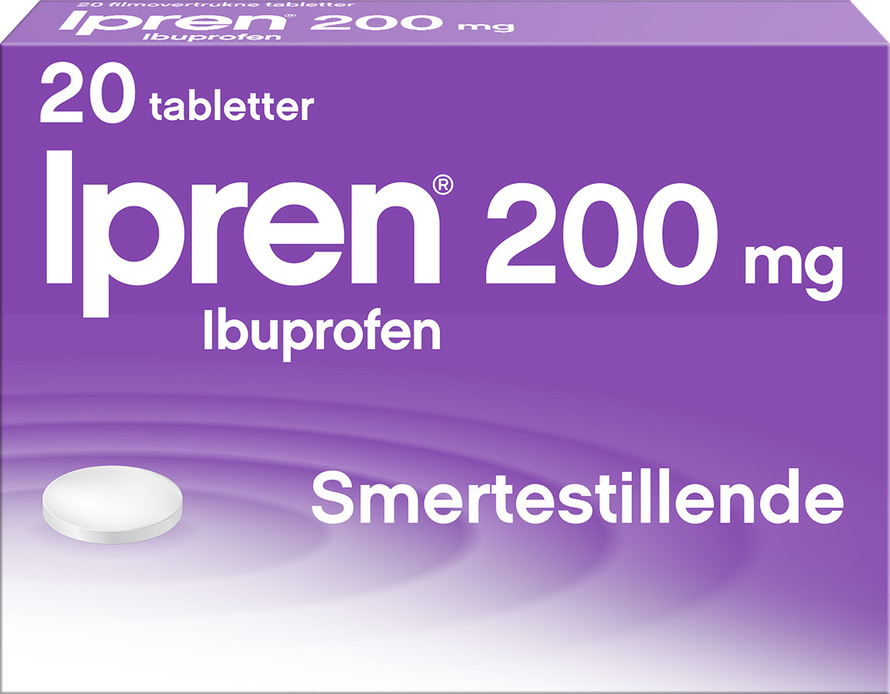 Køb Ipren 200 mg 20 tabl. - Matas