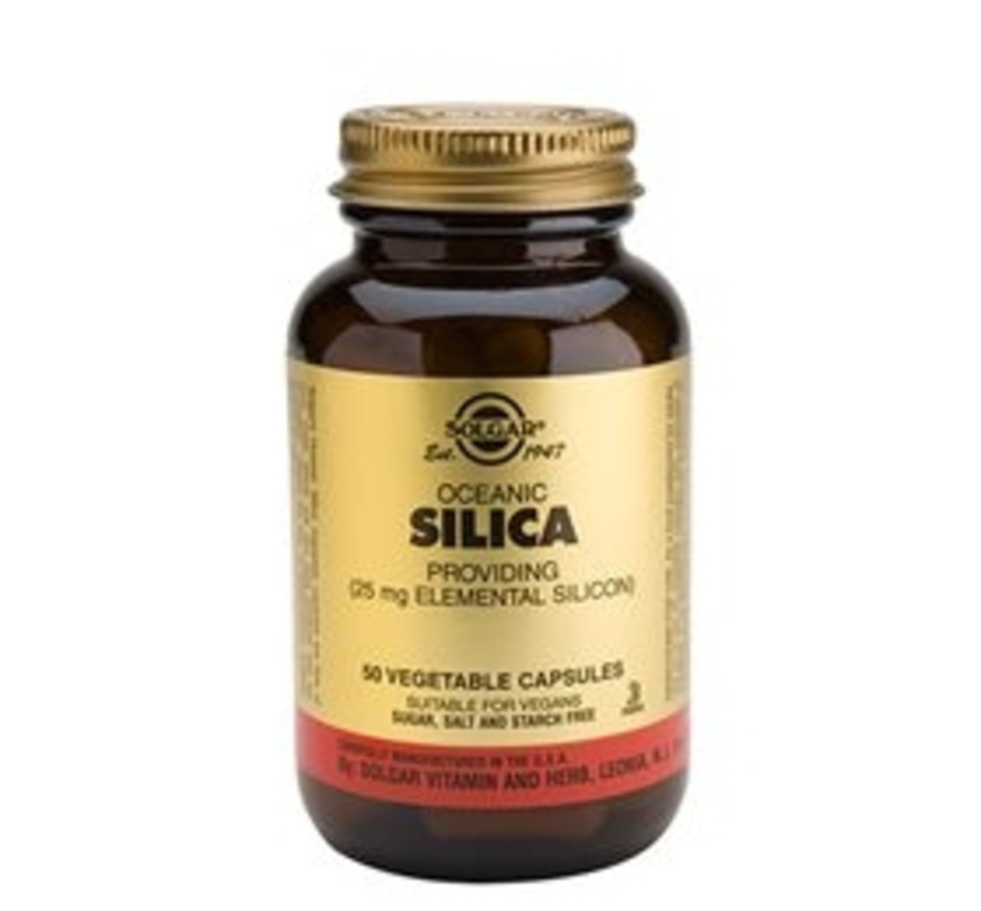 Køb Oceanic Silica 50 kaps. fra Solgar - Matas