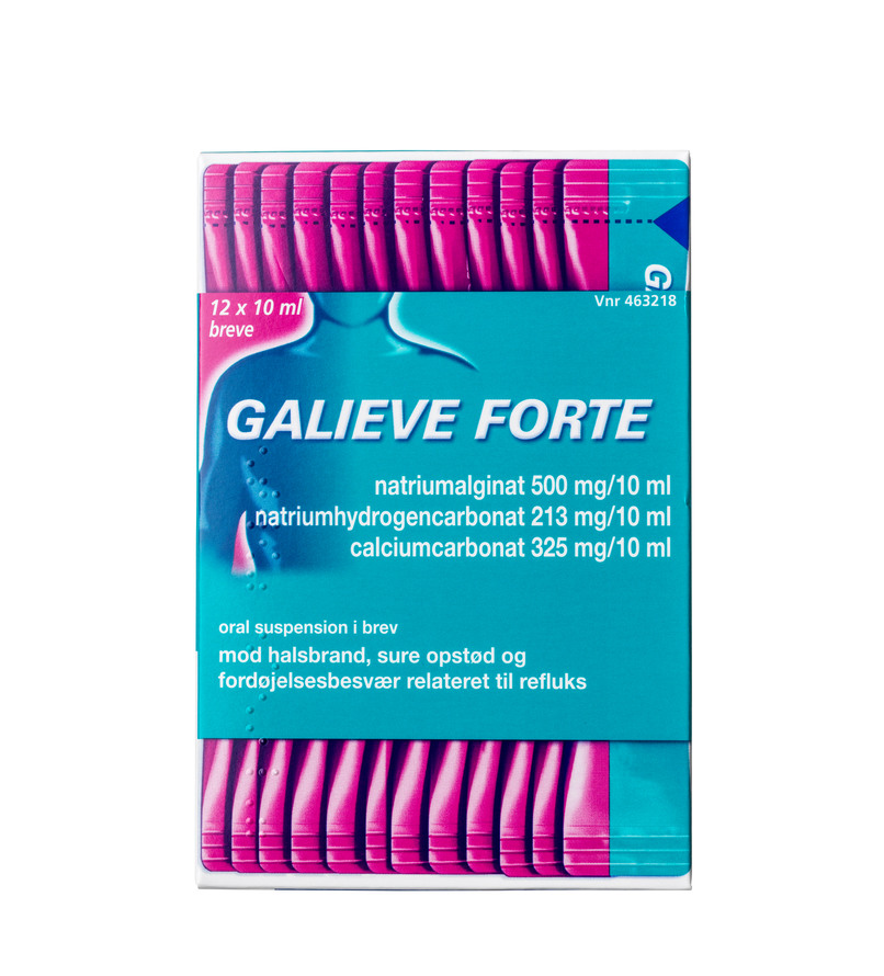 Køb Galieve Forte, 500 mg/213 mg/325 mg, oral suspension - Matas