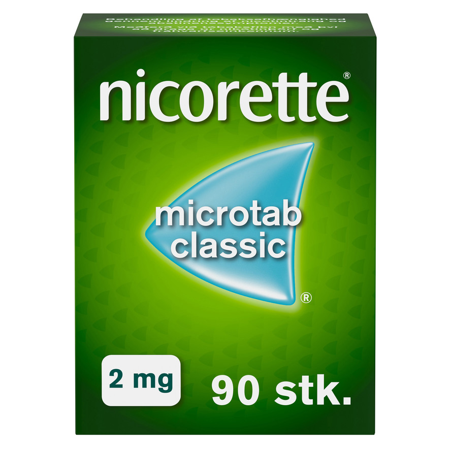Køb Microtab Classic 2 mg, resoribletter, sublinguale nikotin 90 stk ...
