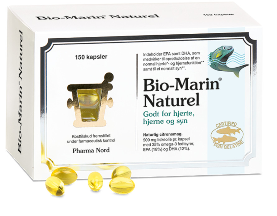 Køb Bio-Marin Naturel 150 kaps. fra Pharma Nord - Matas