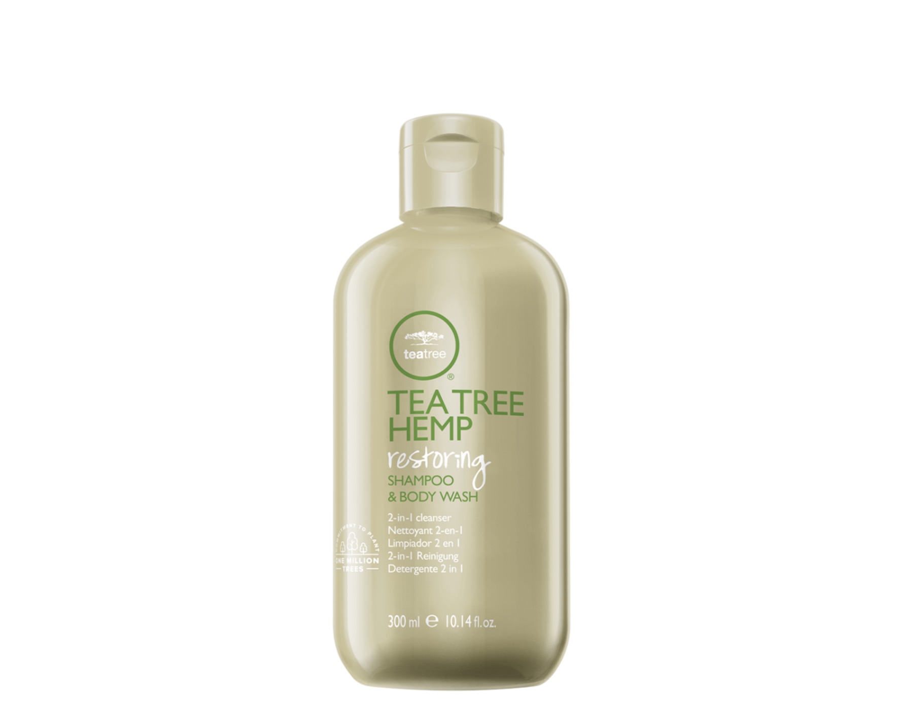 Køb Tea Tree Hemp Restoring Shampoo & Body Wash 300 ml fra Paul ...