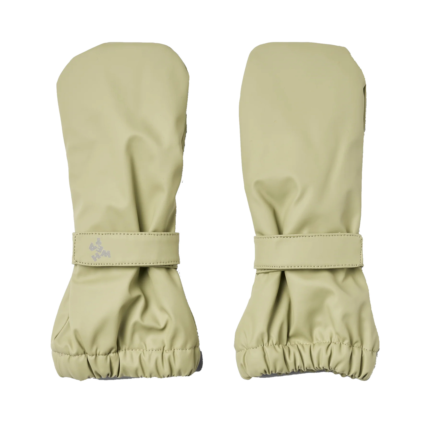 Køb Rain Mittens Rily Green Tea Str L/ 3-5 år fra WHEAT - Matas