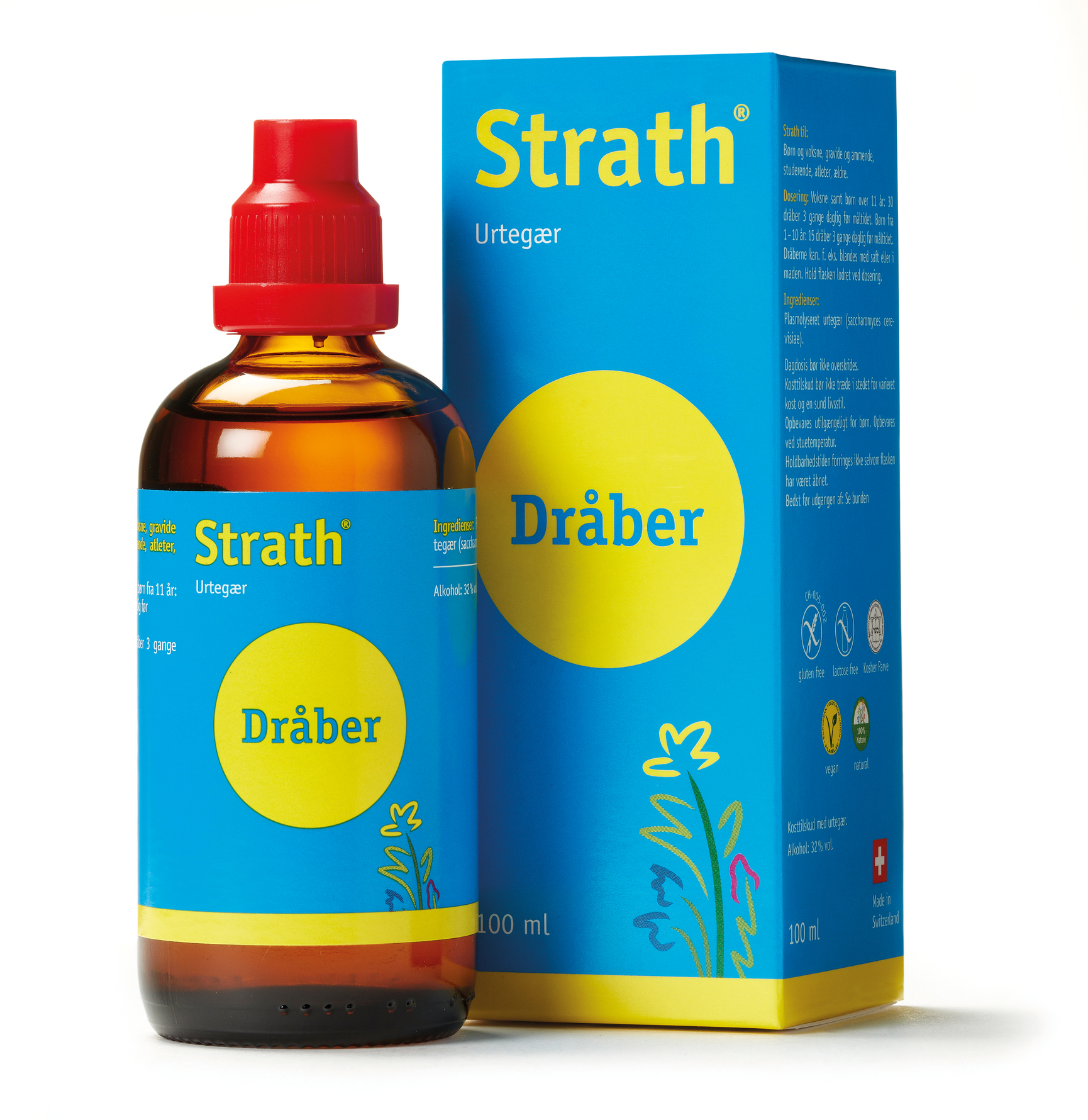 Køb Dråber 100 ml fra Strath - Matas