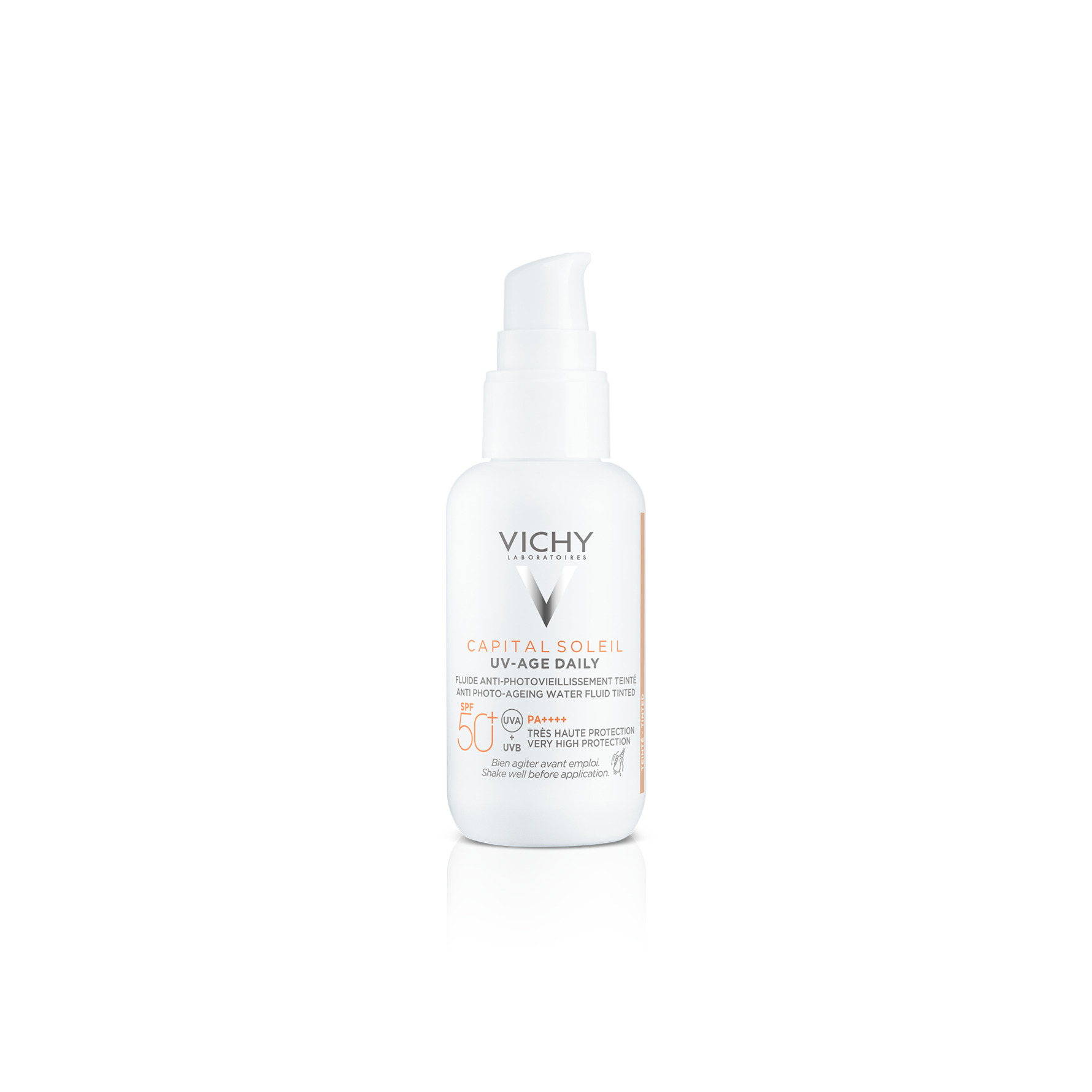Köp Capital Soleil UV Age Daily Tinted SPF50+ 40 ml - Vichy - KICKS