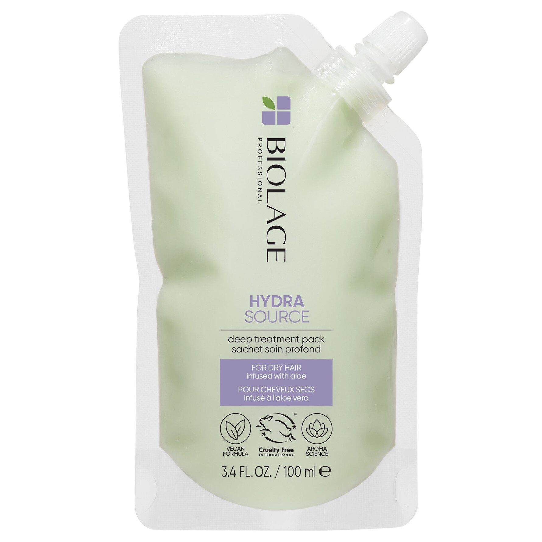 Kjøp HydraSource Deep Treatment Pack 100 ml - Biolage - KICKS