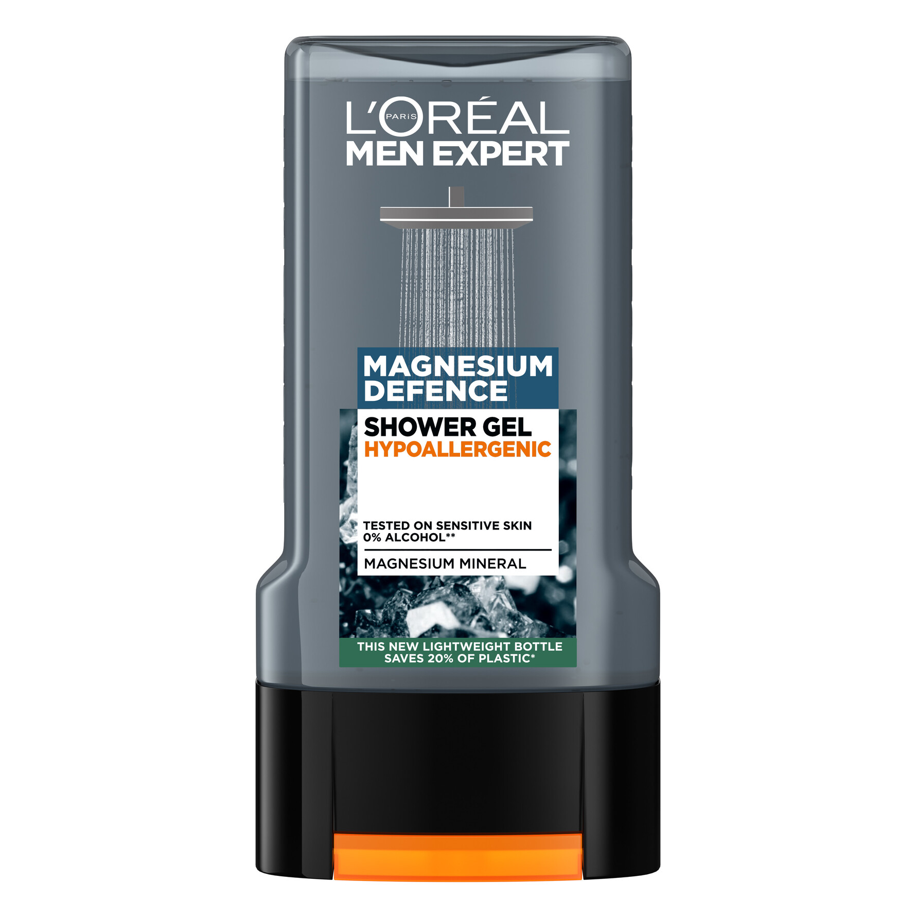 Men Expert Magnesium Defence Hypoallergenic Shower Gel 300 ml - L'Oréal ...