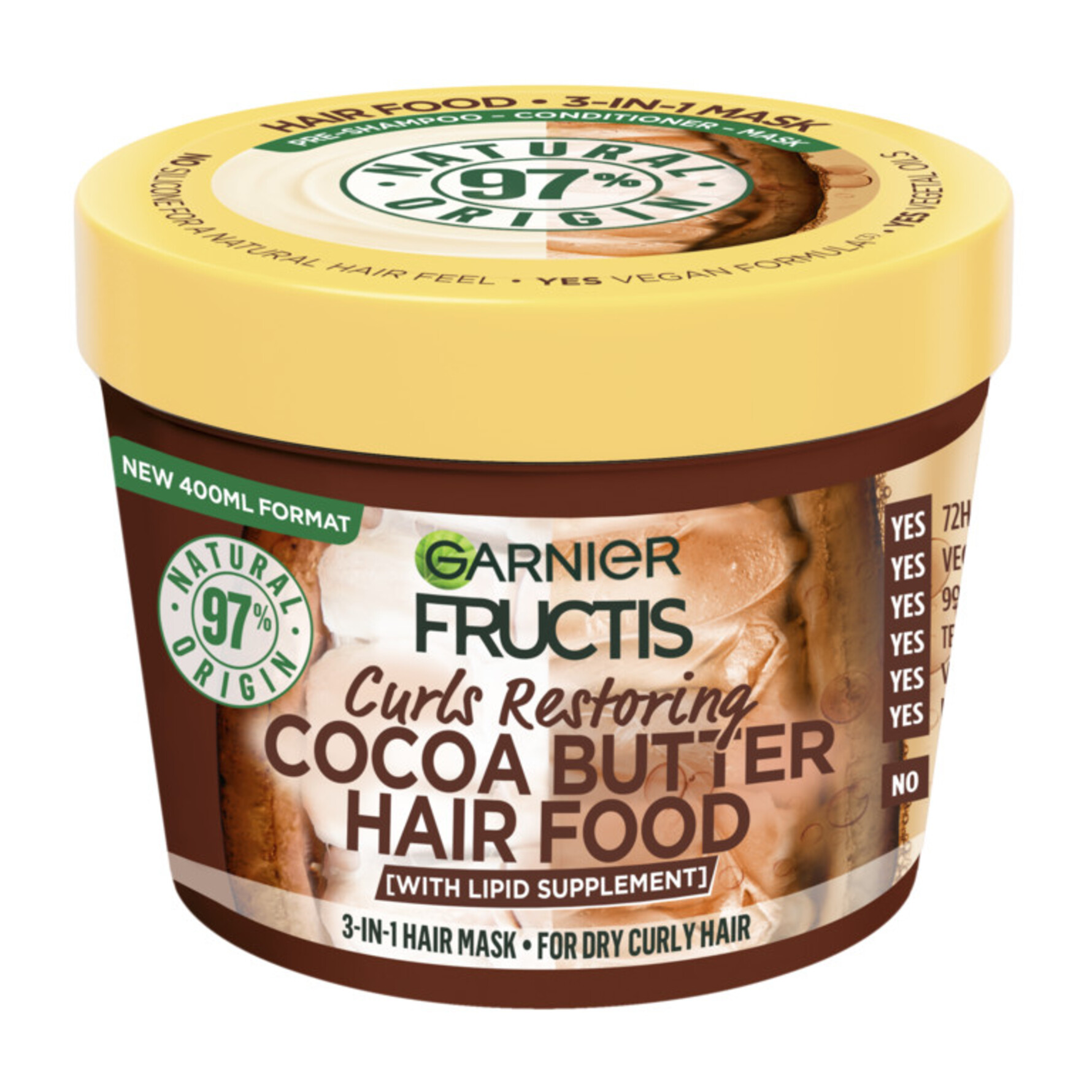 Køb Hair Food Cocoa Butter Mask - Matas