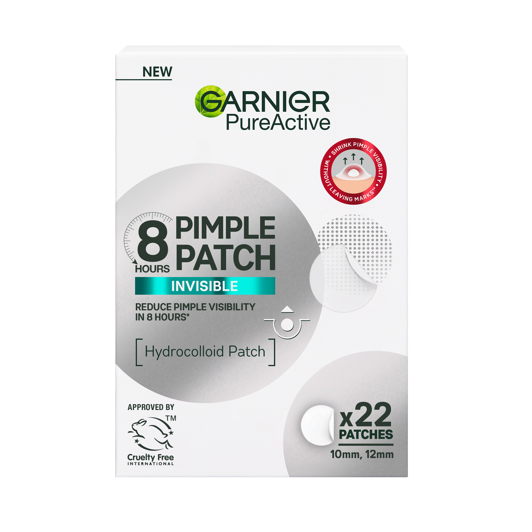 Køb Pimple Patch 22 Patches fra Garnier - Matas