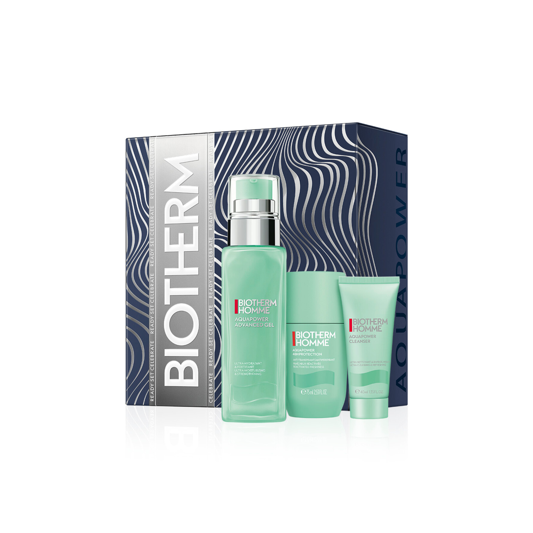 Homme Aquapower Advanced Gel 75 ml Gift Box - Biotherm - KICKS
