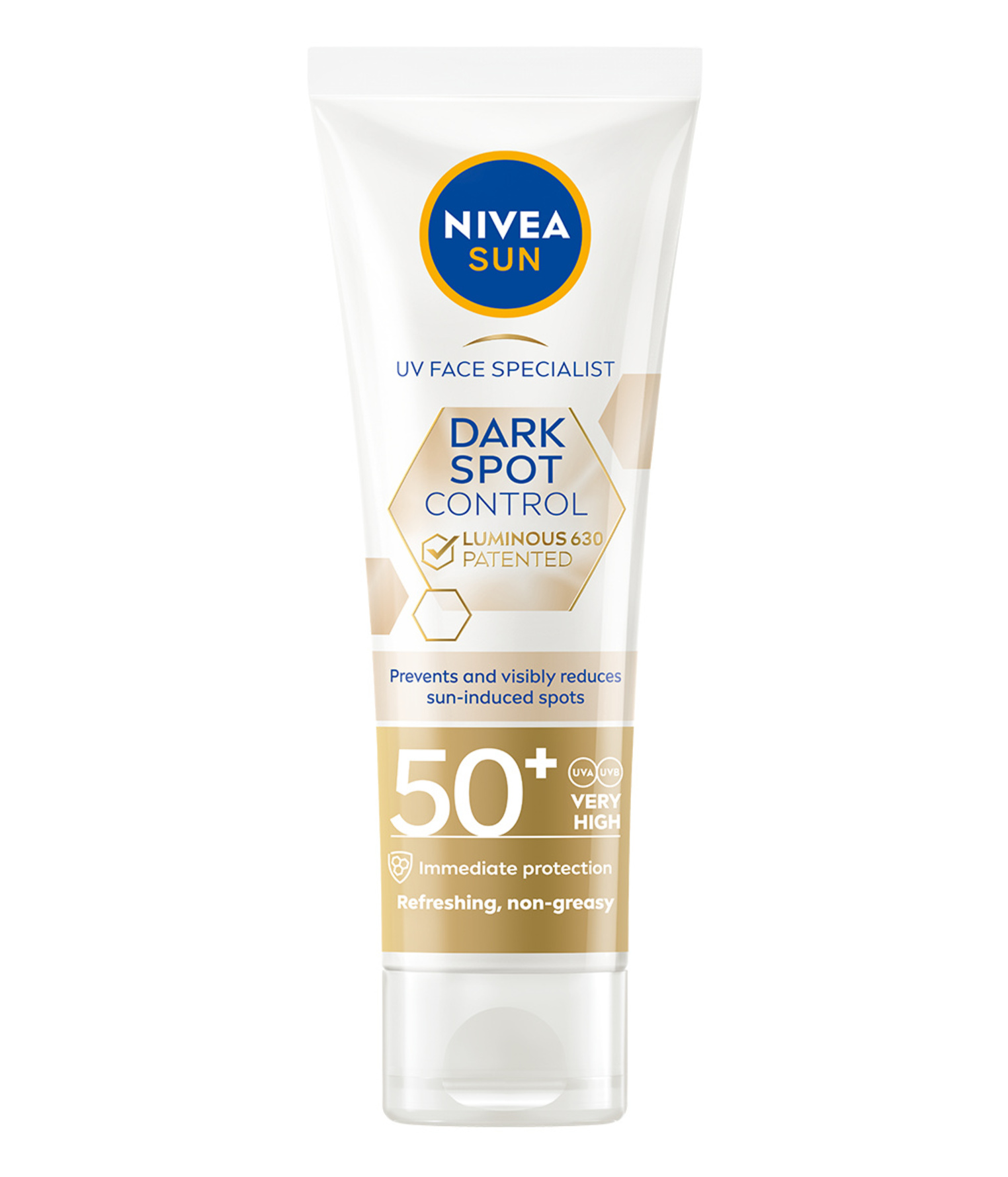 Køb Luminous Sun Fluid SPF 50 40 ml fra NIVEA - Matas