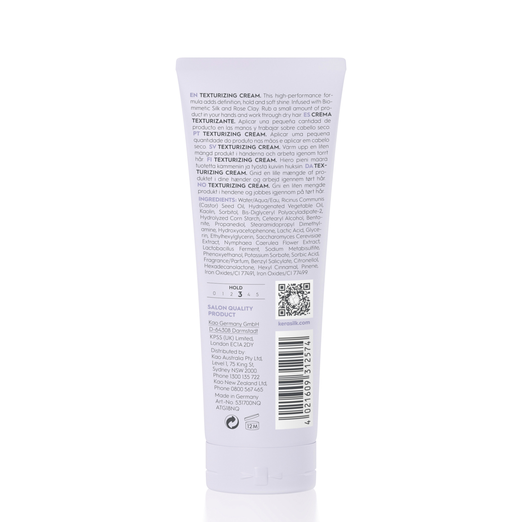 Køb Texturizing Cream 75 ml fra Kerasilk - Matas