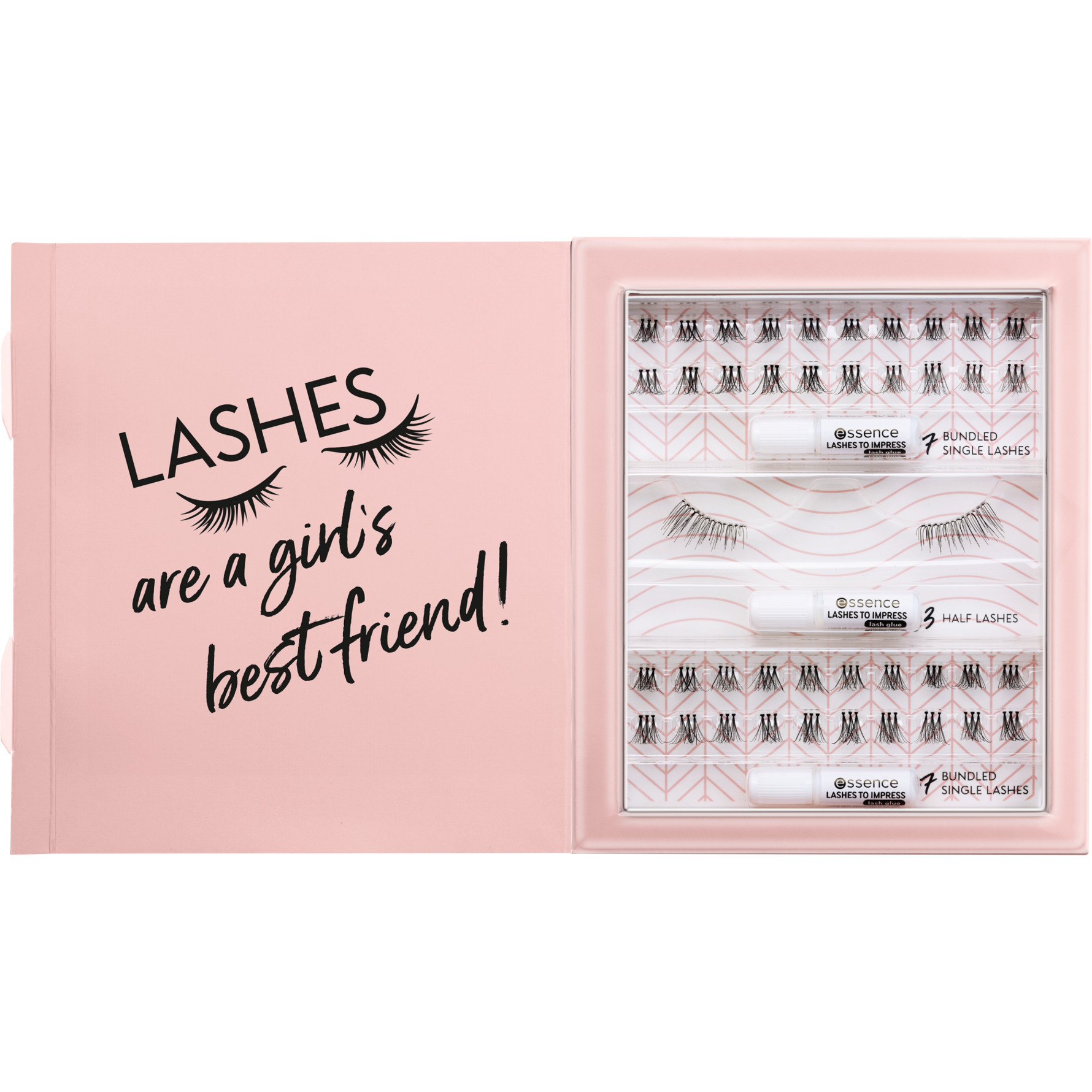 Køb Lashes To Impress False Lashes Set 3 Sæt fra Essence - Matas