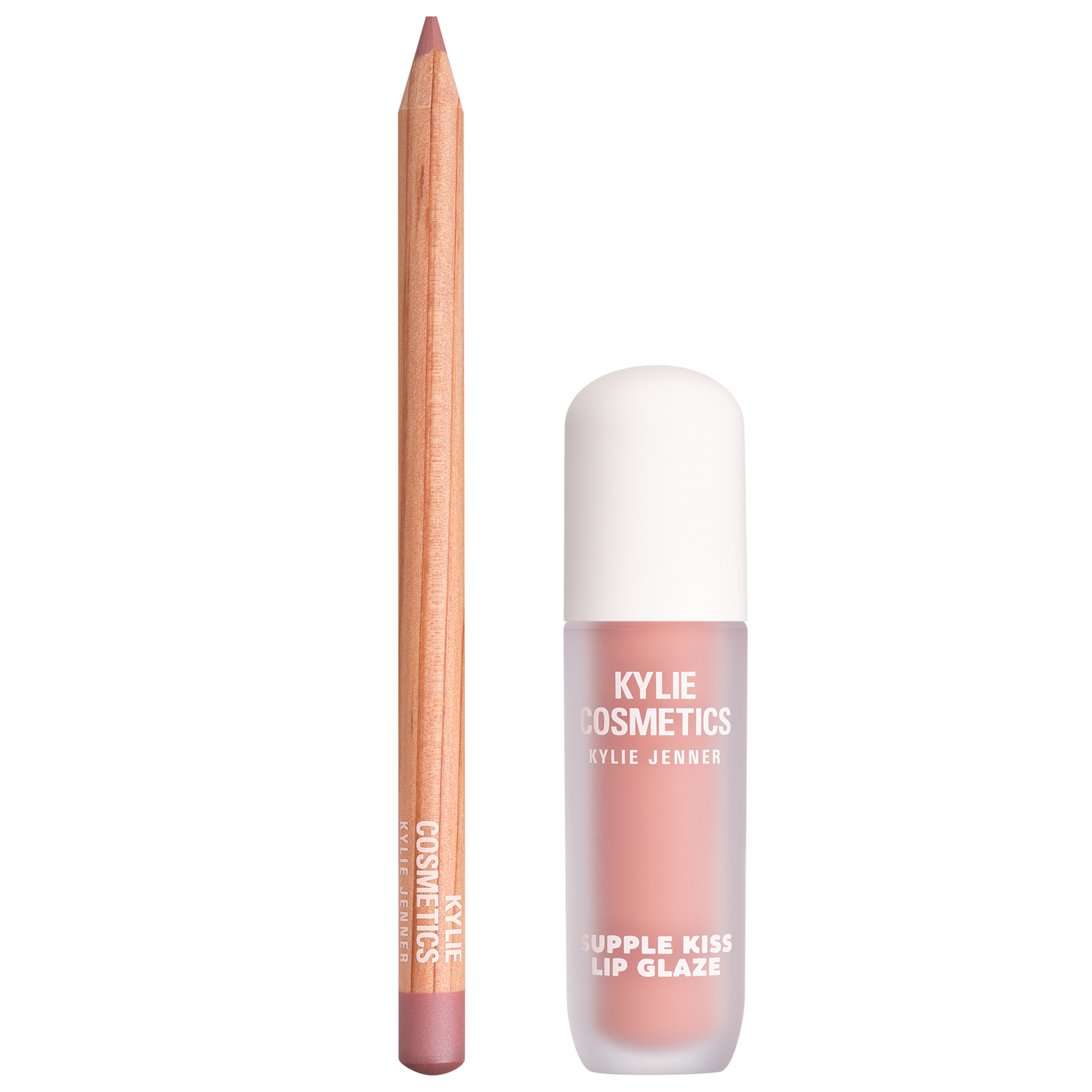 Køb Glossy Lip Kit Comes Naturally fra Kylie Cosmetics - Matas