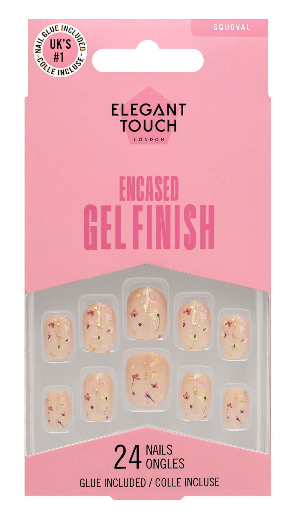 Køb Kunstige Negle Gel Finish Encased Gel fra Elegant Touch - Matas
