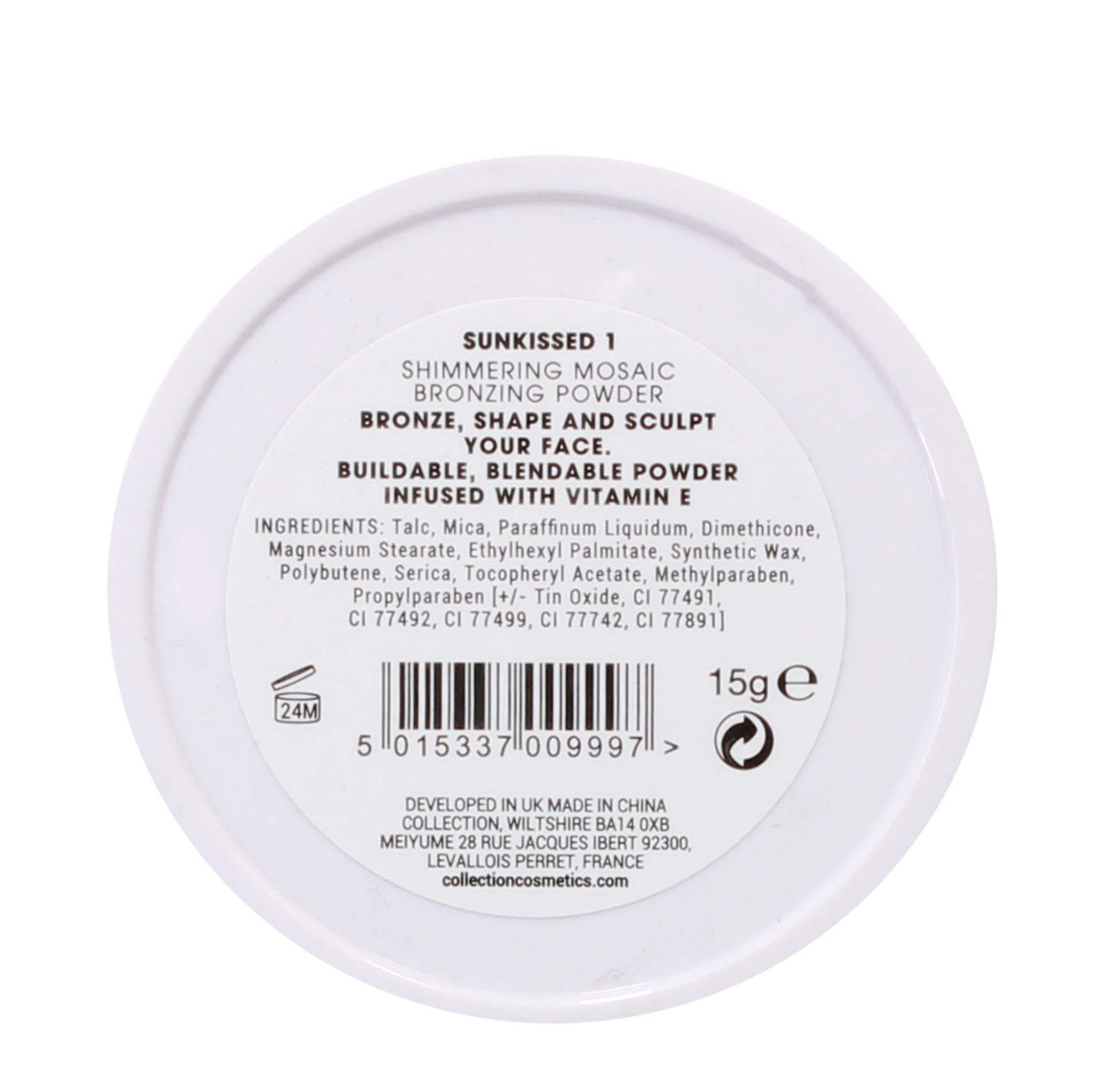 Køb Collection Bronze Glow Matte Powder Terracotta Sunkissed fra ...