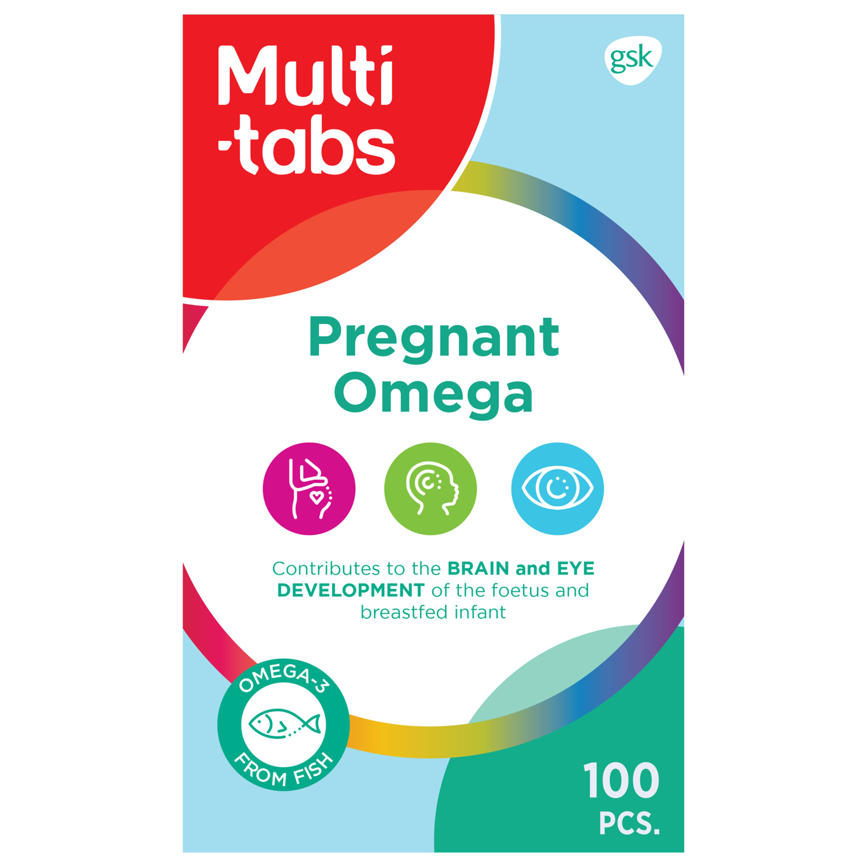 Køb Pregnant Omega kapsler 100 stk fra Multi-tabs - Matas