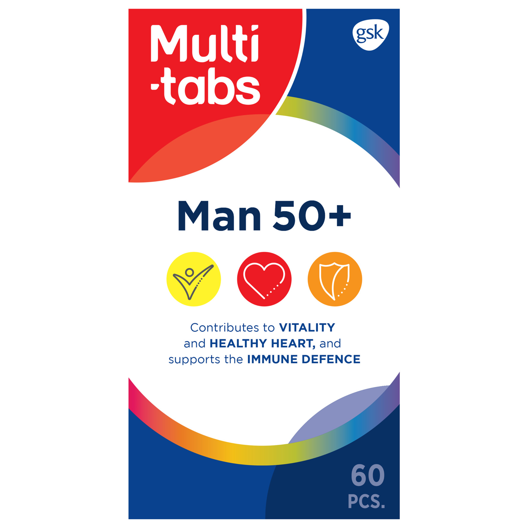 Køb Man 50+ 60 tabl. fra Multi-tabs - Matas