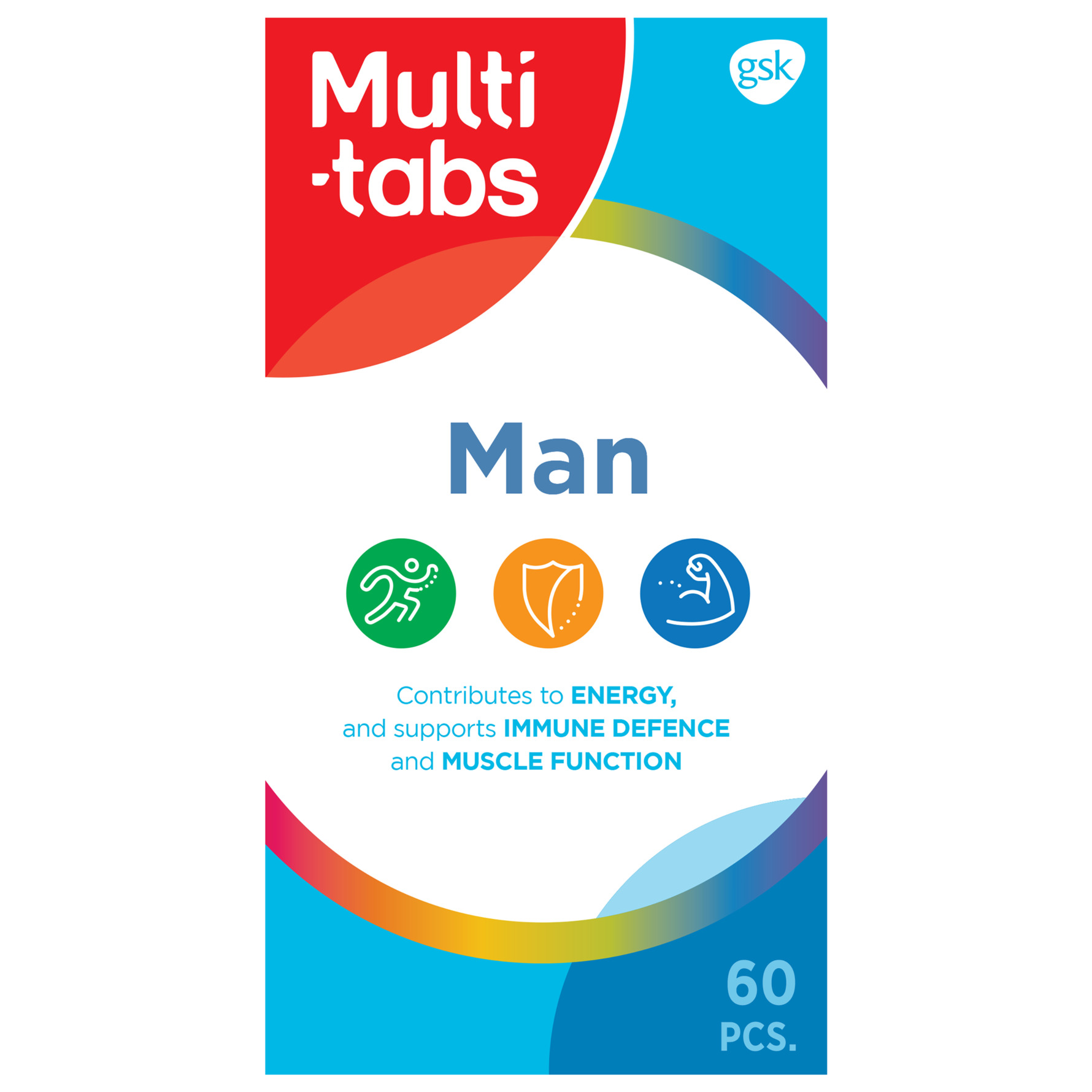 Køb Man 60 tabl. fra Multi-tabs - Matas
