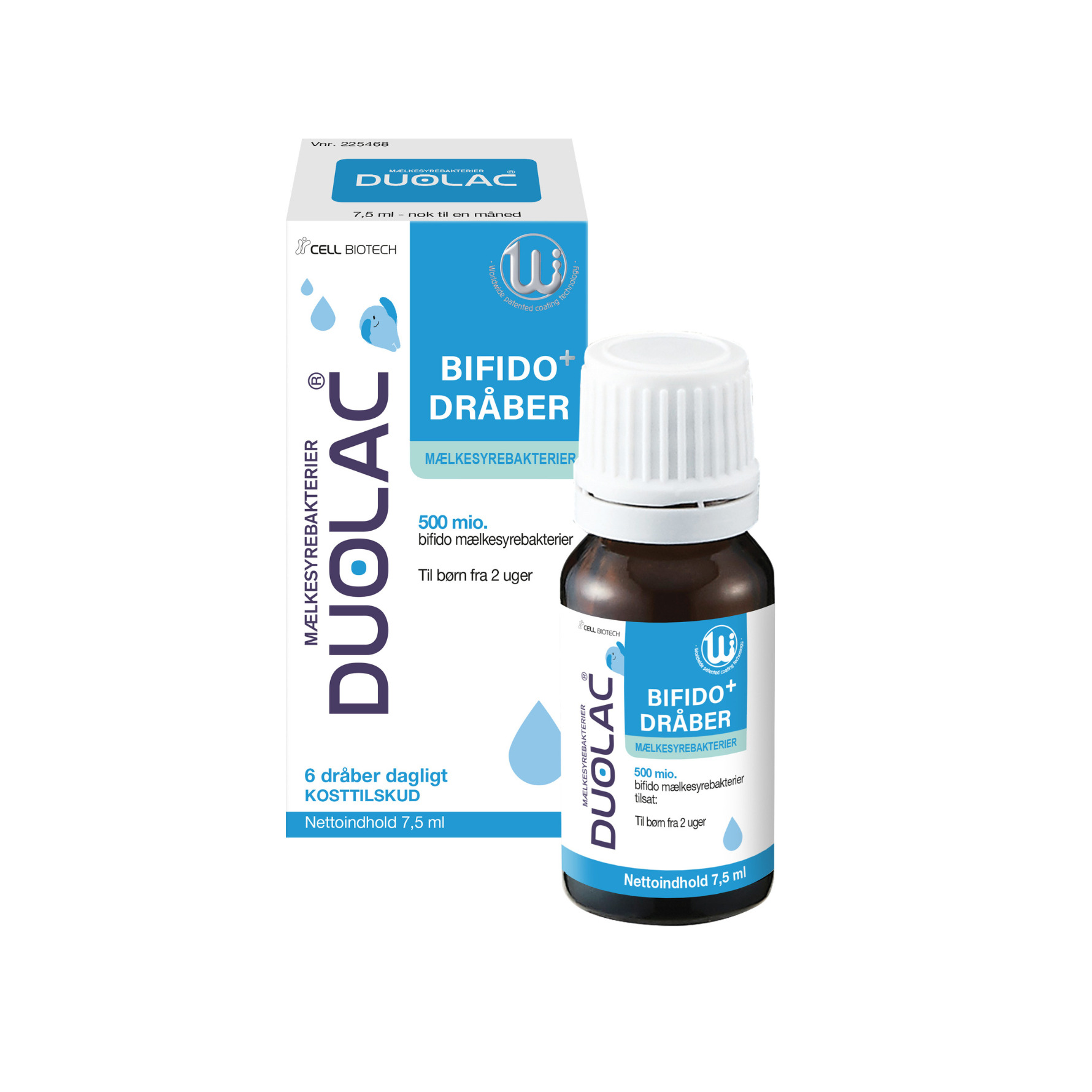 Køb Bifido+ Dråber 7,5 ml fra DUOLAC - Matas